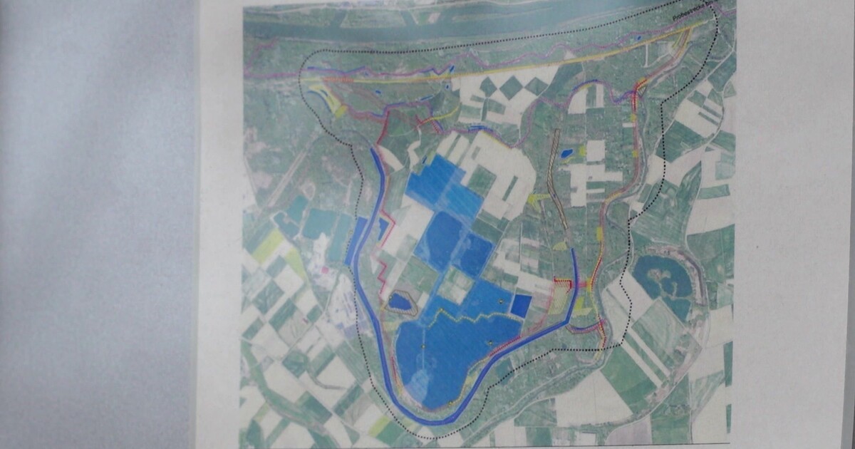 Flutpolder Großmehring: Im nächsten Schritt laufen die ...