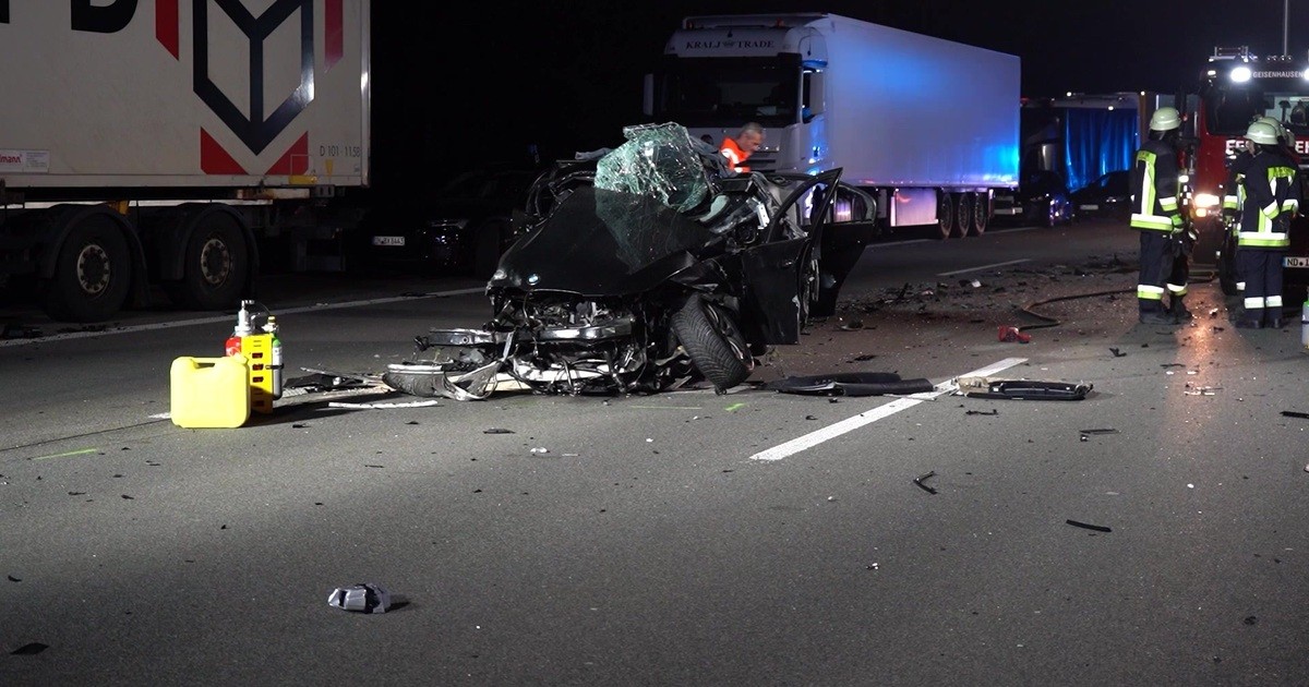 Ingolstadt A9 Unfall